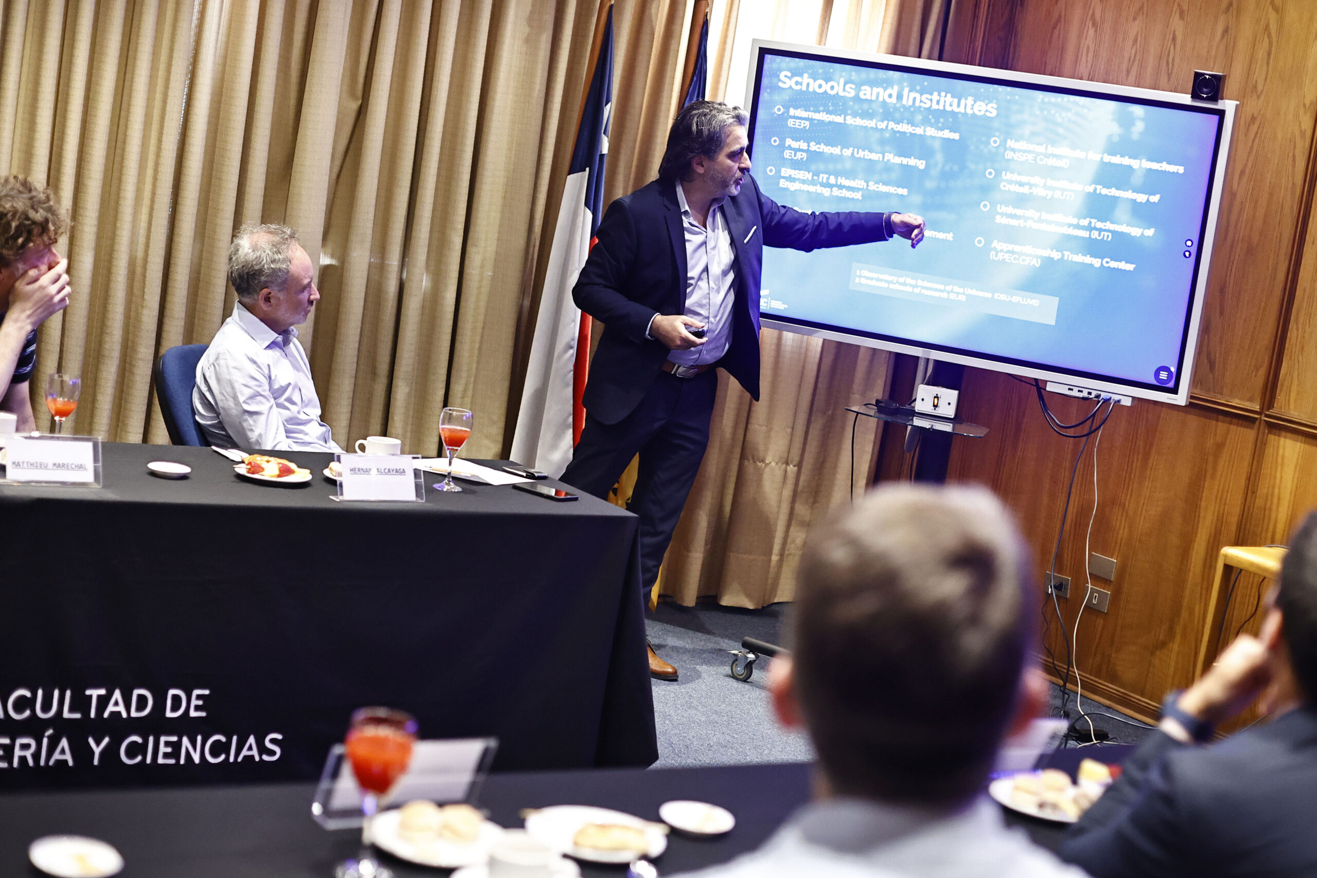 Facultad de Ingeniería y Ciencias se reúne con comitiva de la ...